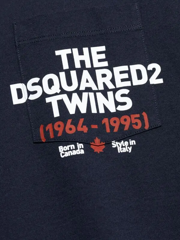 Dsquared2 Logo-print T-shirt - Blue