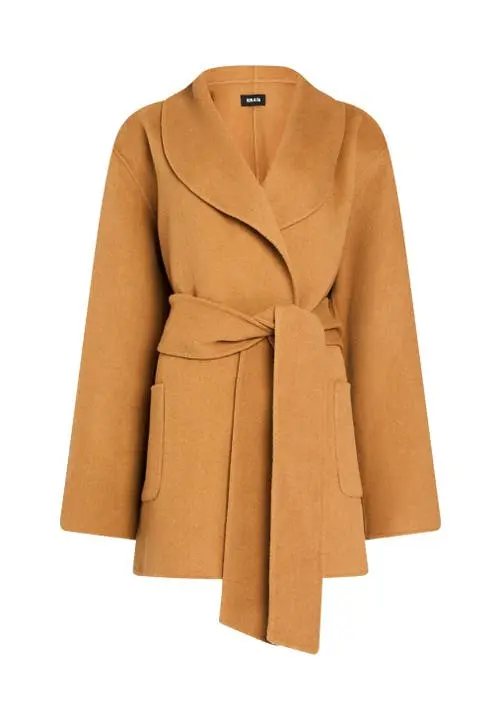 SEROYA Dulcetta Wool Wrap Coat