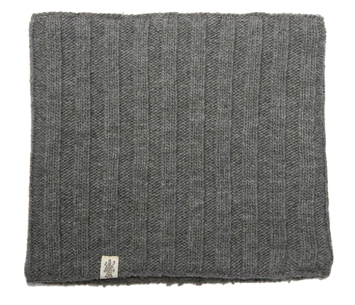 NIRVANNA DESIGNS Ribbed Neckwarmers - Ash