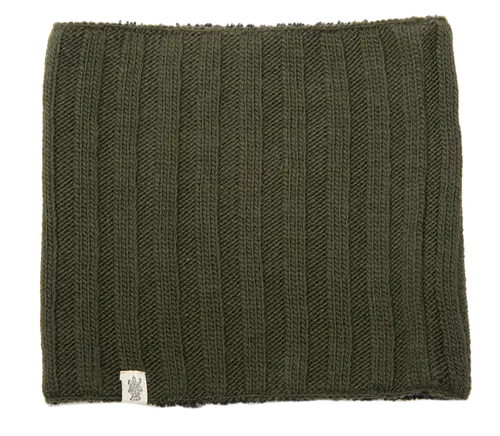 NIRVANNA DESIGNS Ribbed Neckwarmers - Olive
