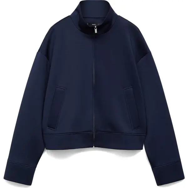Mango Crop Bomber Jacket