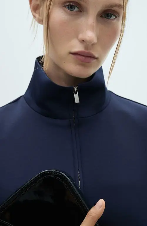 Mango Crop Bomber Jacket
