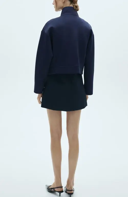 Mango Crop Bomber Jacket