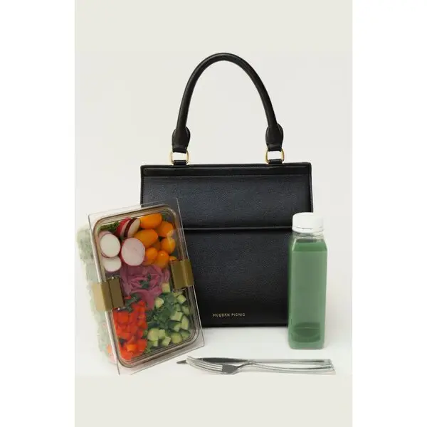 MODERN PICNIC Luncher + 1 Container Set - Black