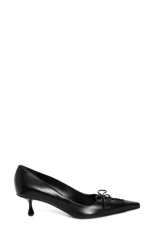 JIMMY CHOO Scarlett Pointed-toe Pump - Black