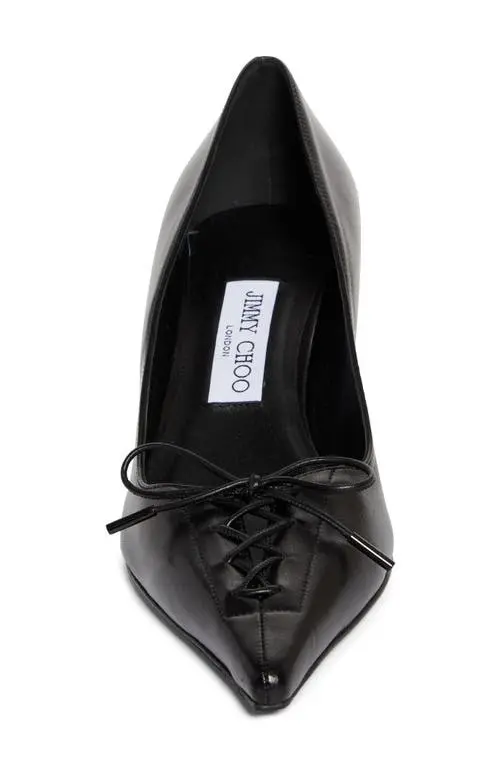 JIMMY CHOO Scarlett Pointed-toe Pump - Black