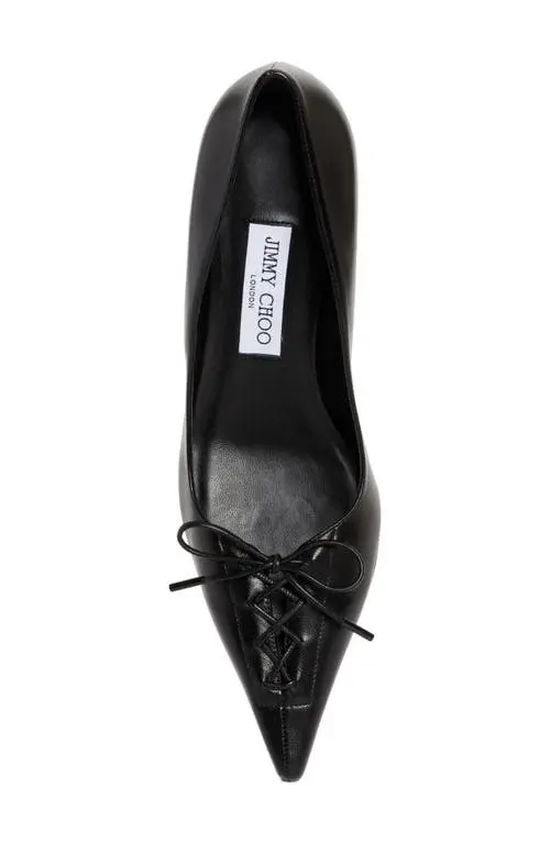 JIMMY CHOO Scarlett Pointed-toe Pump - Black