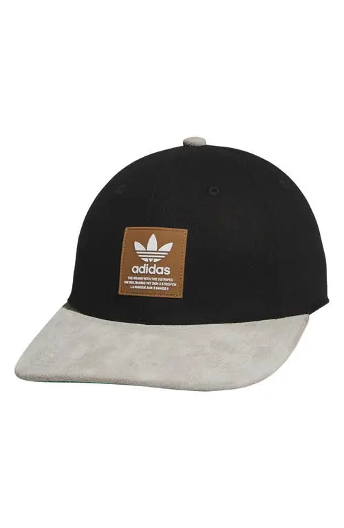 Adidas Terrace Baseball Cap - Black/ Clear Grey