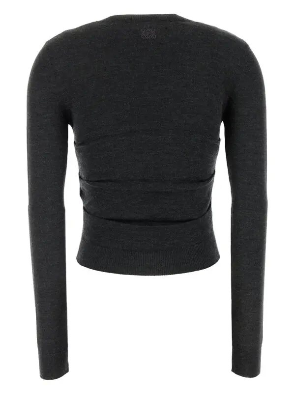 Loewe Draped-detailing Cardigan