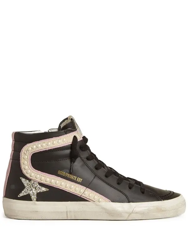 GOLDEN GOOSE Slide Ltd High Top Sneakers