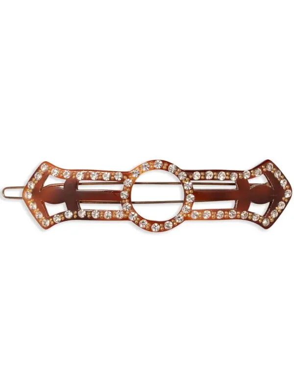 JENNIFER BEHR Magdaleine Hair Clip - Brown