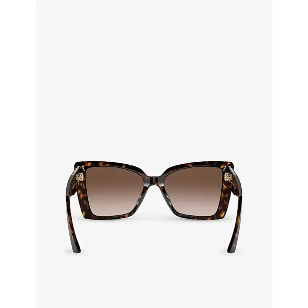 JIMMY CHOO Jc5012 Square Sunglasses - Black