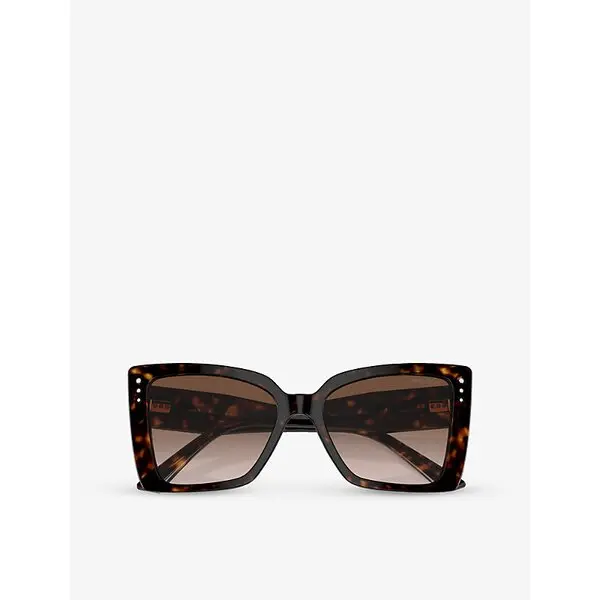 JIMMY CHOO Jc5012 Square Sunglasses - Black