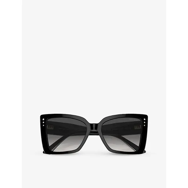JIMMY CHOO Jc5001b Square-frame Sunglasses - Black