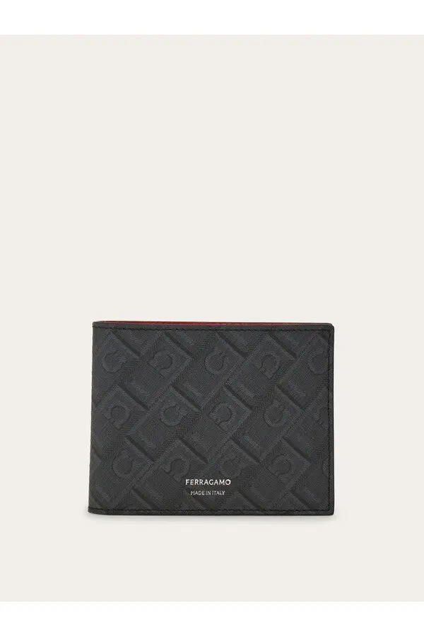 FERRAGAMO Monogram Wallet - Red