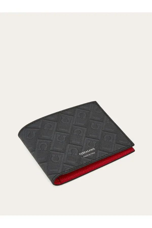 FERRAGAMO Monogram Wallet - Red