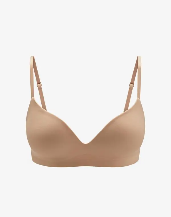 THIRDLOVE Zero Edge™ Wireless Push-up Bra - Taupe