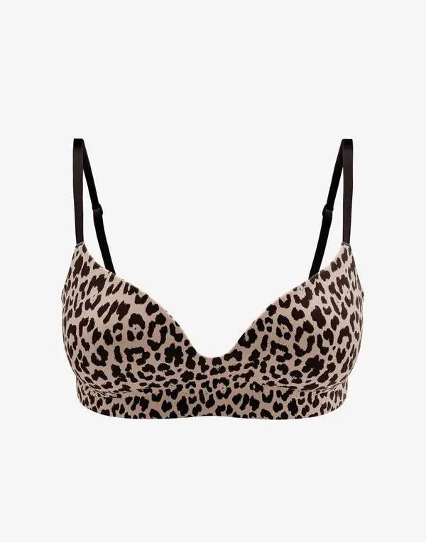 THIRDLOVE Zero Edge™ Wireless Push-up Bra - Leopard