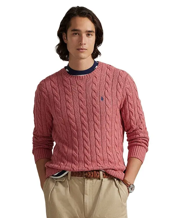 Polo Ralph Lauren Cable-knit Cotton Sweater - Andover Cream