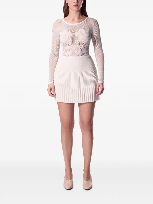 MARGHERITA MACCAPANI Gerli Mini Skirt - Neutrals