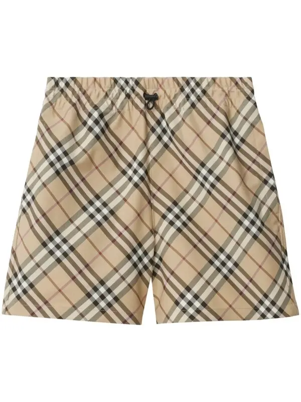 Burberry Check Shorts