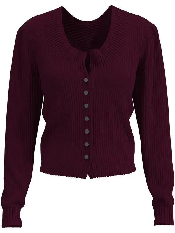 MARGHERITA MACCAPANI Alpine Cardigan - Red