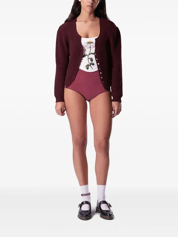 MARGHERITA MACCAPANI Alpine Cardigan - Red