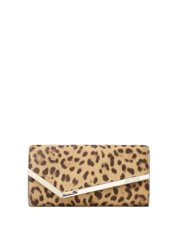 JIMMY CHOO Emmie Clutch - Neutrals