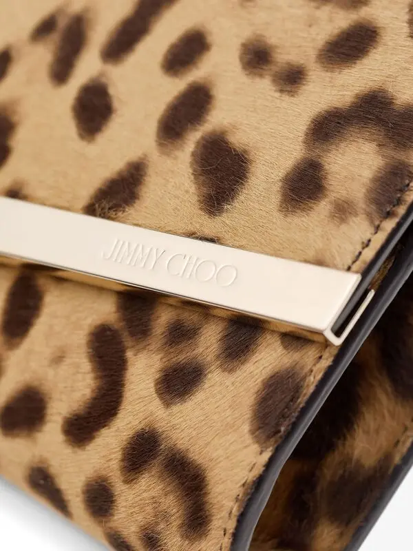 JIMMY CHOO Emmie Clutch - Neutrals