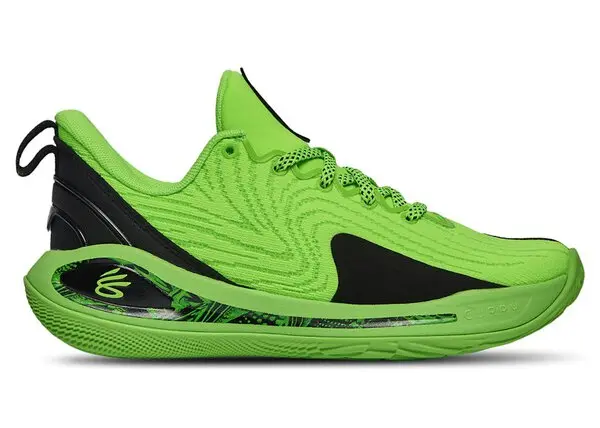 Under Armour Curry Flow 12 Sneakers - Black/green