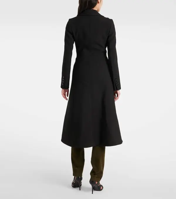 Chloé Wool Coat In Black - 30% Off | Editorialist