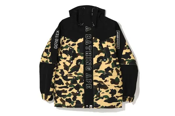 A BATHING APE Gore-tex 1st Camo Snowboard Jacket