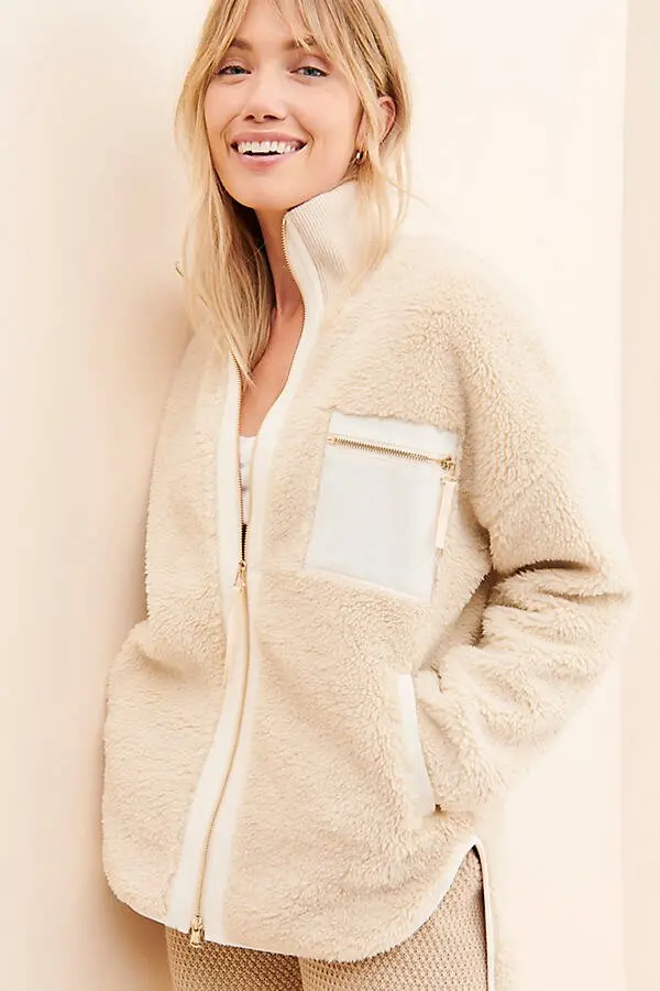 Varley Marney Overd Fuzzy Jacket