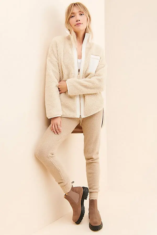 Varley Marney Overd Fuzzy Jacket