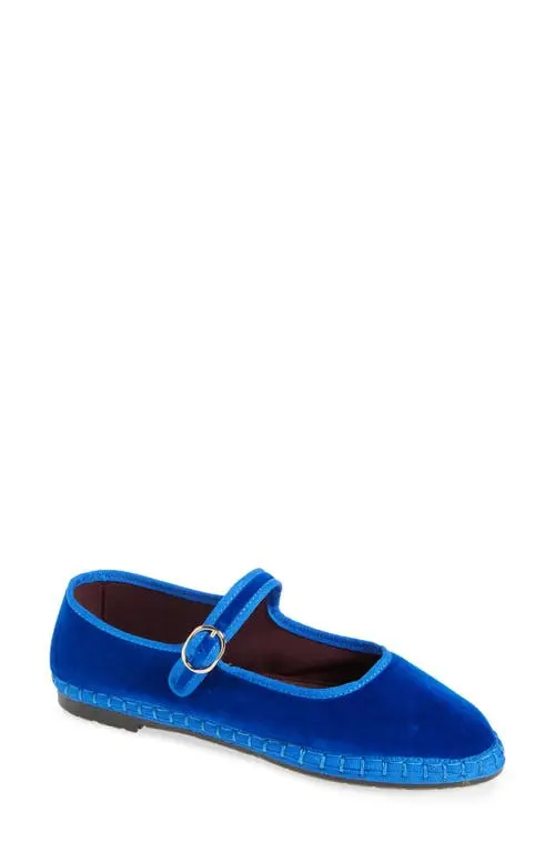 FLABELUS Oe Mary Jane Flat - Blue