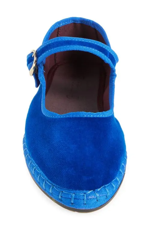 FLABELUS Oe Mary Jane Flat - Blue