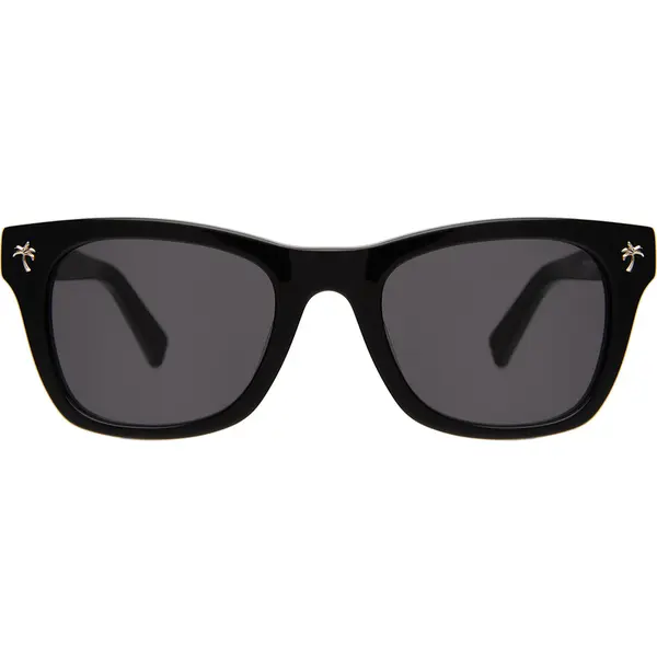 LYNDON EYEWEAR Hibiscus Sunglasses - Black / Grey