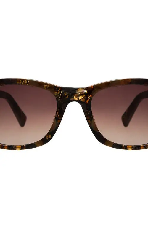 LYNDON EYEWEAR Hibiscus Sunglasses - Brown Marble