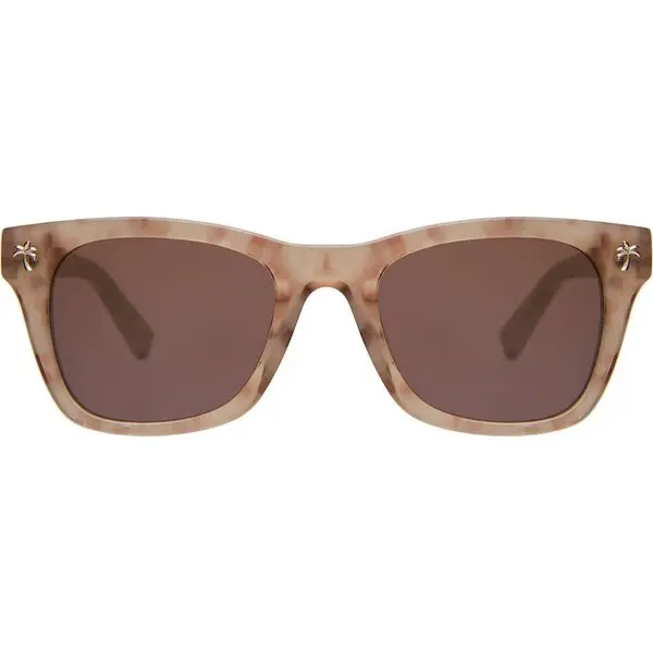 LYNDON EYEWEAR Hibiscus Sunglasses - Pink Marble / Copper