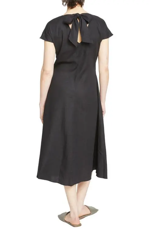 Universal Standard Louvre Tie Back Maxi Dress