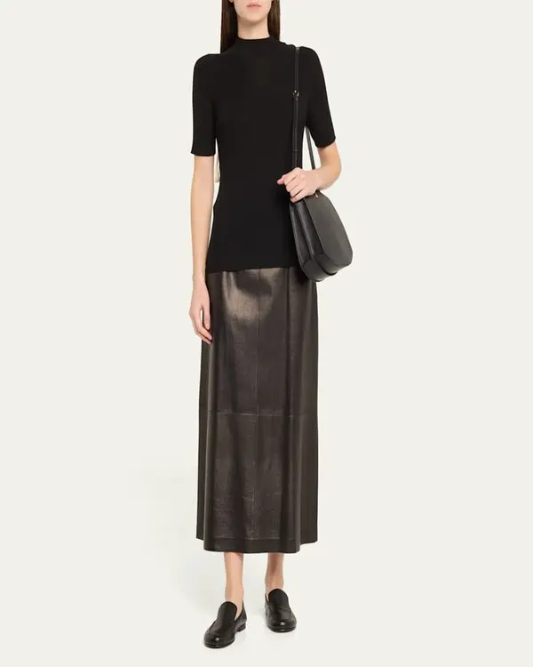 Savette The Florence Calf Leather Crossbody Bag