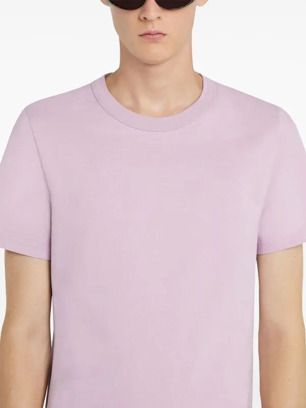 COURREGES Logo-print T-shirt - Pink