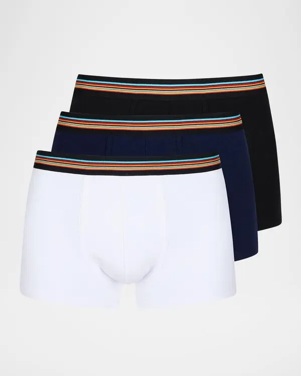 Paul Smith Apos;s Signature Stripe Waistband 3-pack Boxer Briefs - Multi