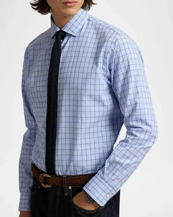 Polo Ralph Lauren Apos;s Classic-fit Check Poplin Shirt