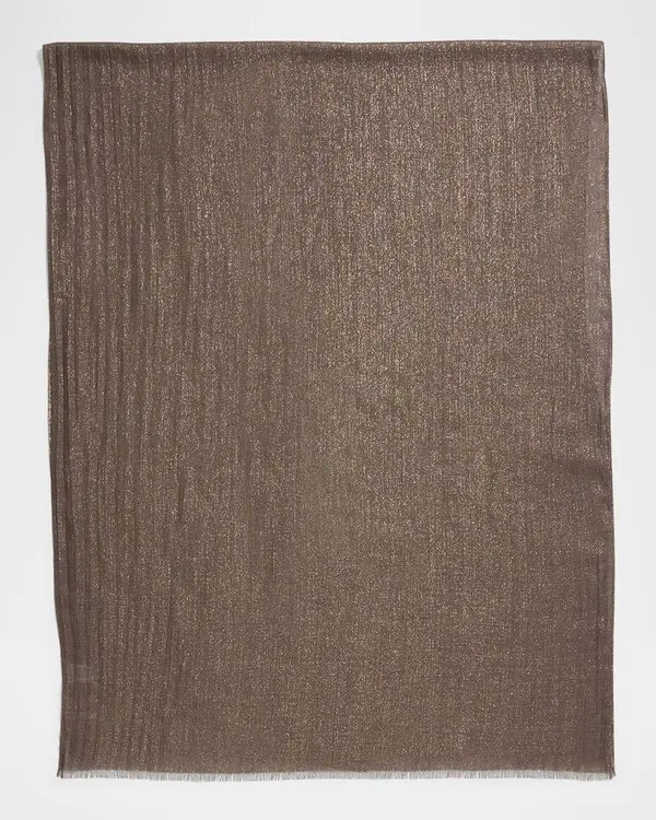 Brunello Cucinelli Cashmere Blend Scarf - Chocolate
