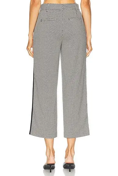 Simkhai Cropped Button Hem Pant
