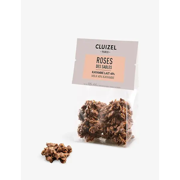MICHEL CLUIZEL Rose Des Sables Kayambé Milk Chocolate Crispies 125g - One-color