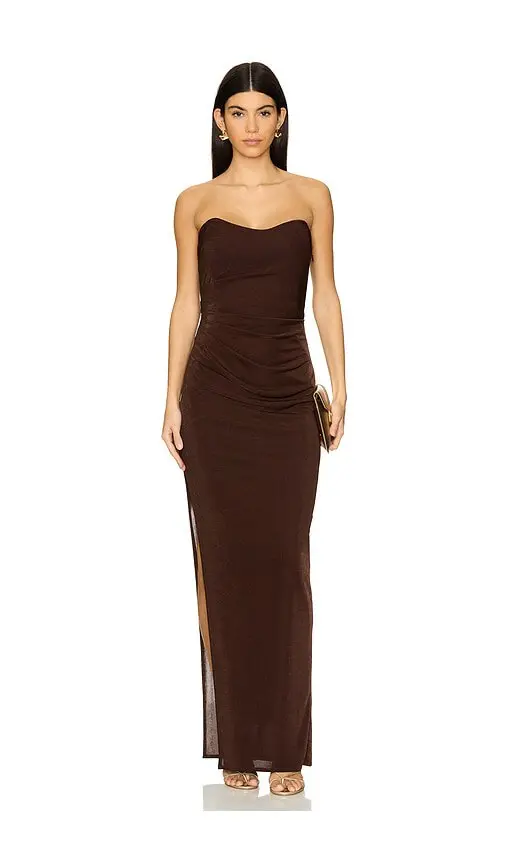 Katie May Sway Gown - Chocolate