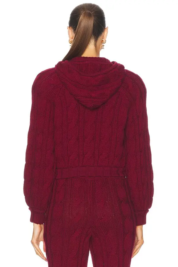 ROWEN ROSE Short Knit Cardigan