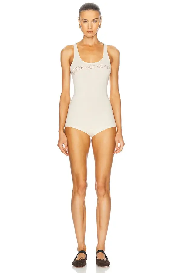BODE Shelly Romper - Cream